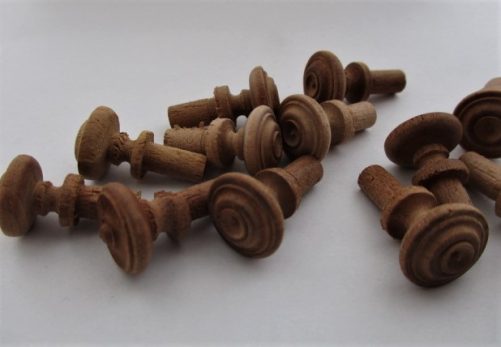 Victorian very small drawer knob - Rod Naylors Antique Restoration