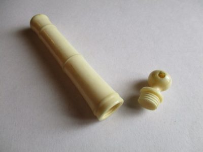 Bone antique needle case - Rod Naylors Antique Restoration