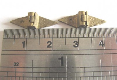 Hinge, card case - Rod Naylors Antique Restoration