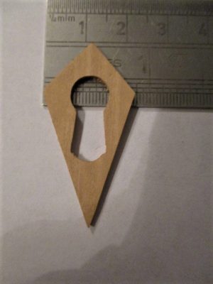 Satinwood Georgian style escutcheons - Rod Naylors Antique Restoration